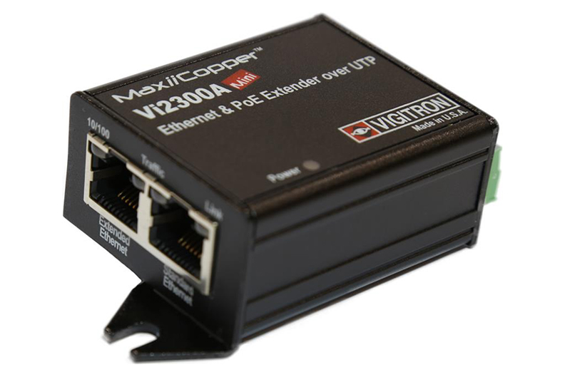 産業用PoE延長装置 MaxiiCopper Vi2300Aシリーズ｜製品ブログ｜平野通信機材株式会社